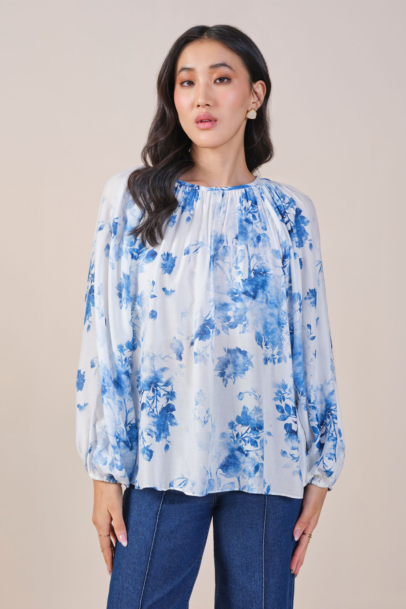 Buy our Delicate Florals Modal Top online from ANDIndia SC- S24AJ028TR78